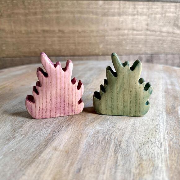 Toys | Eric And Albert Wood Coral Seaweed Playscape Waldorf Montessori ...